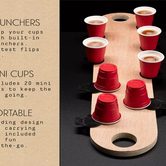 Games | Studio Mercantile Portable Mini Flip Cup Challenge With Builtin ...